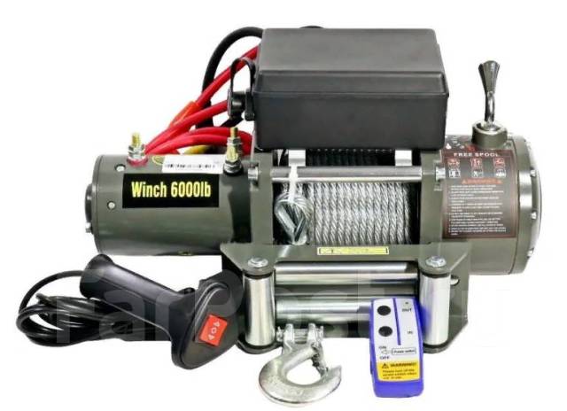 Лебедка Electric winch сталь 6000lbs /12V/ купить во Владивостоке по ...