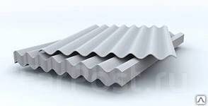 Шифер 7 волновой серый 980х1750мм (5,6) /130, в наличии. Цена: 535₽ в ...