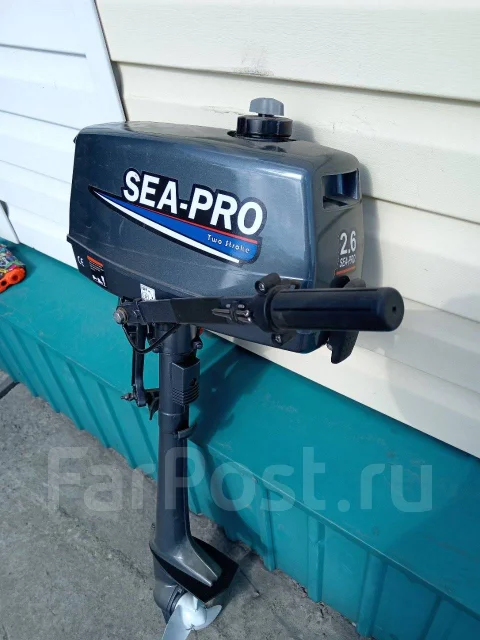 Лодочный мотор, Sea-Pro, 2,60 л.с. S (381 мм), бензиновый, 2-тактный ...