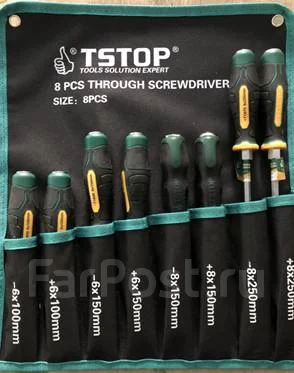 Набор ударных отверток TStop 090026. 8пр, новый, в наличии. Цена: 3 590 ...