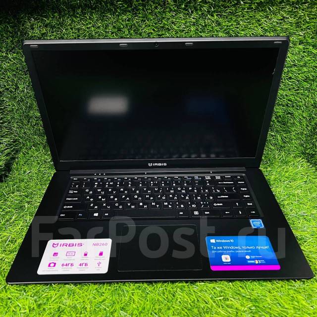 Ноутбук Irbis NB260 (64GB) Доставка! Zelectronic. Безнал, б/у, в наличии. Цена: 7 019₽ в Находке