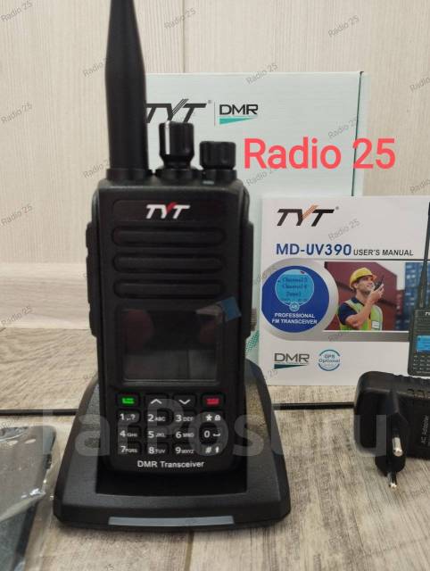 Цифровая рация TYT MD-UV390 PLUS 10W / DMR AES-256 TYPE-C, новый, в наличии. Цена: 9 200₽ во ...