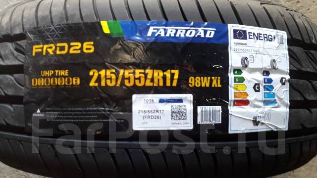 Farroad FRD26, 215/55 R17, 17", 1 шт, 215 мм, 55 %, радиальный, летние, без шипов. Цена: 19 000 ...
