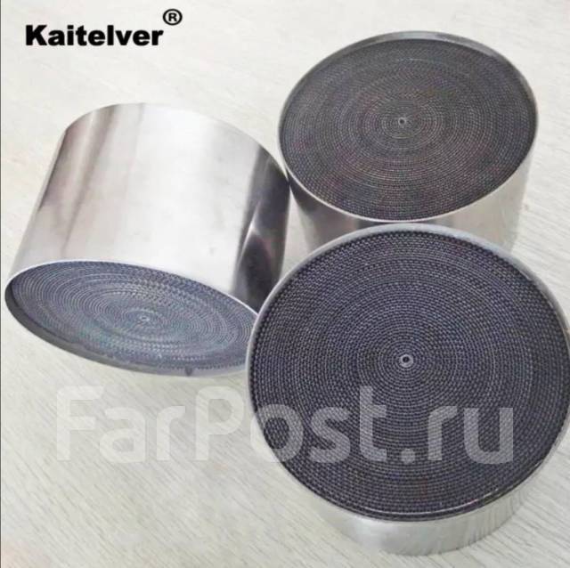 Металлический катализатор, железный Евро4 размер 100x100 купить во ...
