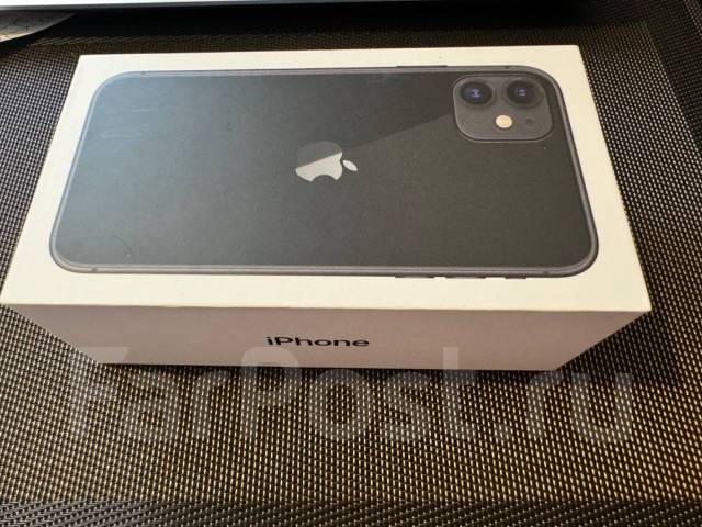 Смартфон Apple iPhone 11 64GB Black, 64 гб, 6.10", моноблок, черный, 3G ...