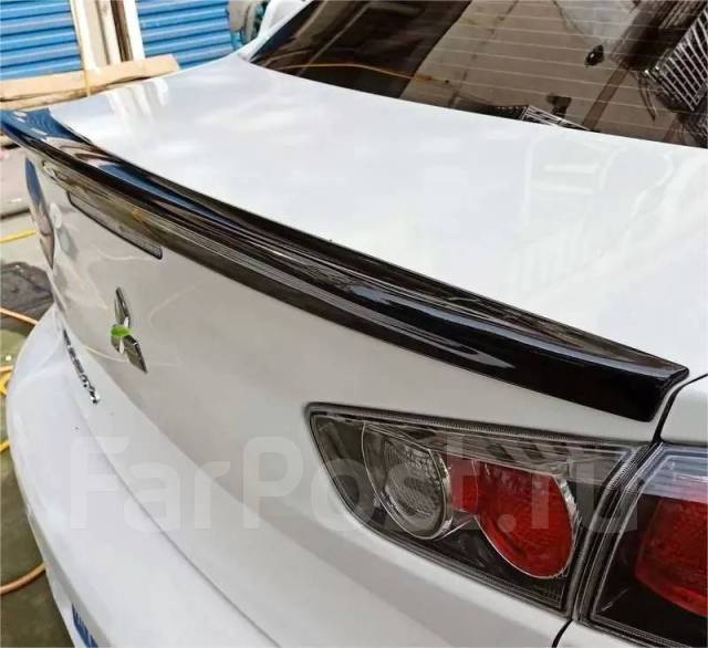 Спойлер Ducktail Mitsubishi Lancer 10 ABS пластик купить в Москве по ...