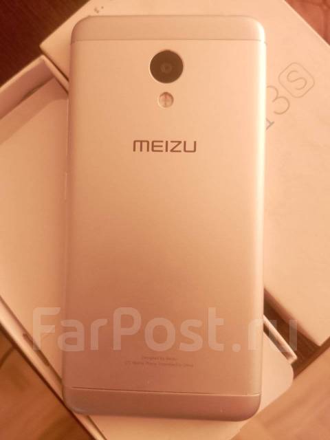 Продам телефон, Meizu M3s, моноблок, б/у, в наличии. Цена: 2 500₽ во Владивостоке