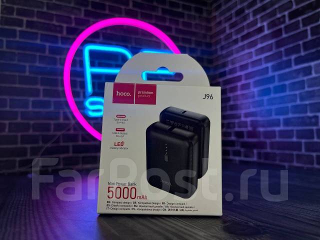 Power Bank Hoco J96 Strider на 18Wa/5000 mAh, новый, в наличии. Цена ...