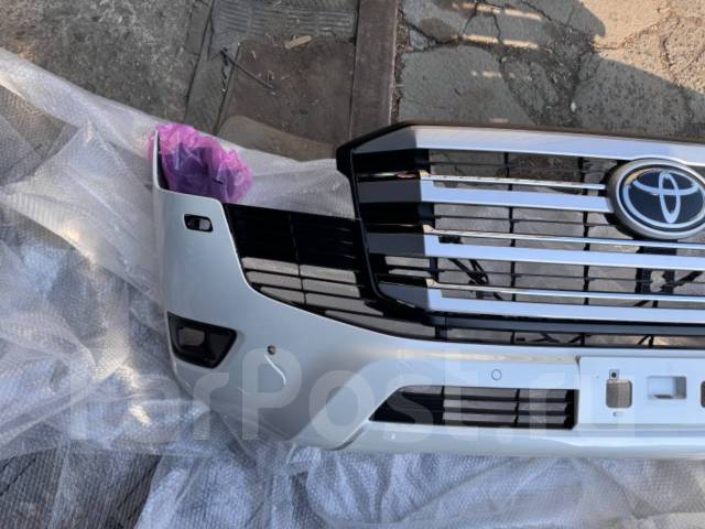 Бампер с решеткой Toyota Land Cruiser FJA300, FJA300W, GRJ300 купить во ...