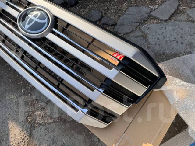 Бампер с решеткой Toyota Land Cruiser FJA300, FJA300W, GRJ300 купить во ...