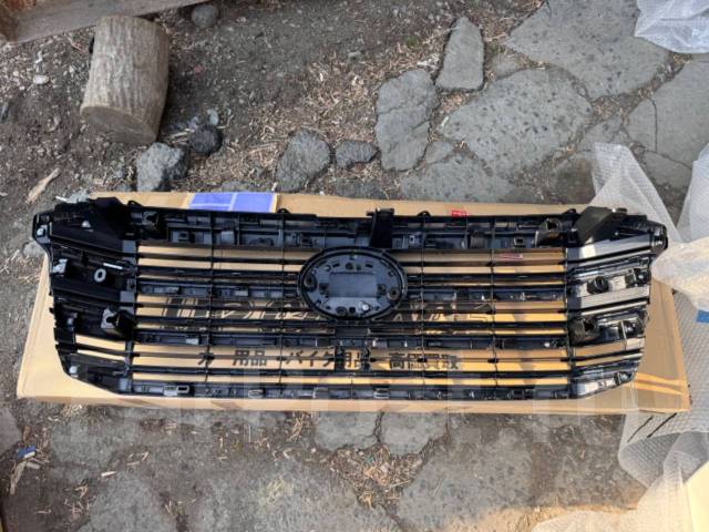 Бампер с решеткой Toyota Land Cruiser FJA300, FJA300W, GRJ300 купить во ...