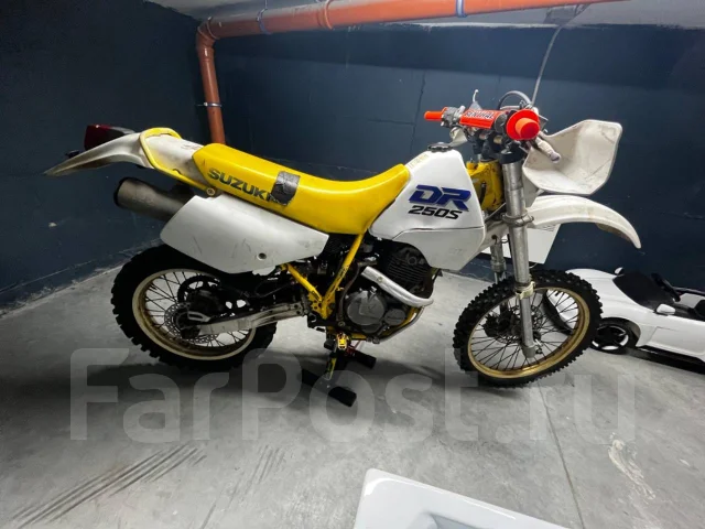 Suzuki DR 250, 1994, 4х тактный, с пробегом, исправен, бензин, эндуро ...