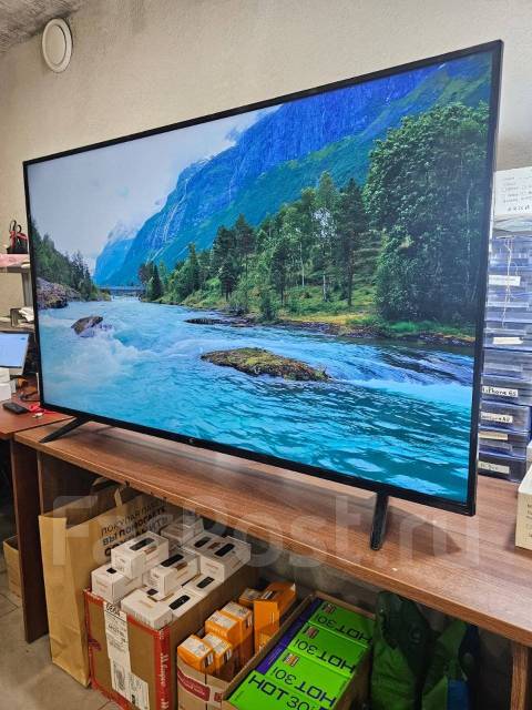 Телевизор LED Xiaomi Mi TV 4A 55 черный Ростест ADShop, 55", HD, Smart ...