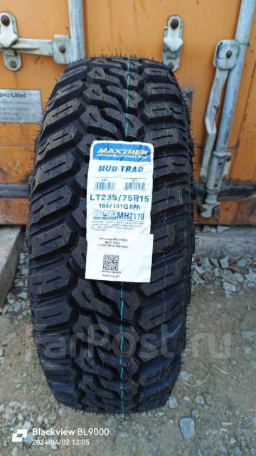 Maxtrek Mud Trac, 235/75R15LT, 15", 1 шт, в наличии, 235 мм, 75 % ...
