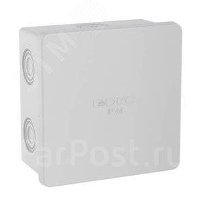 Коробка распределительная 80х80х40мм IP44 с кабельными вводами 53700 D ...