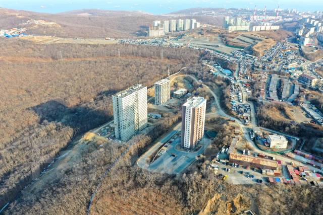 1-комнатная квартира в СДАННОМ доме ЖК "Долина" во Владивостоке ...