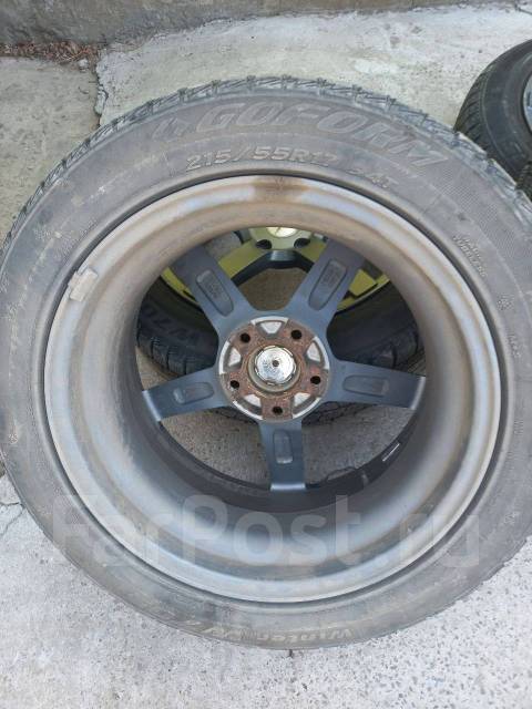 Литые колесные диски Vossen, 17", 1 шт, 5x114.3, 73,1 мм. 4 шт, б/у, в ...