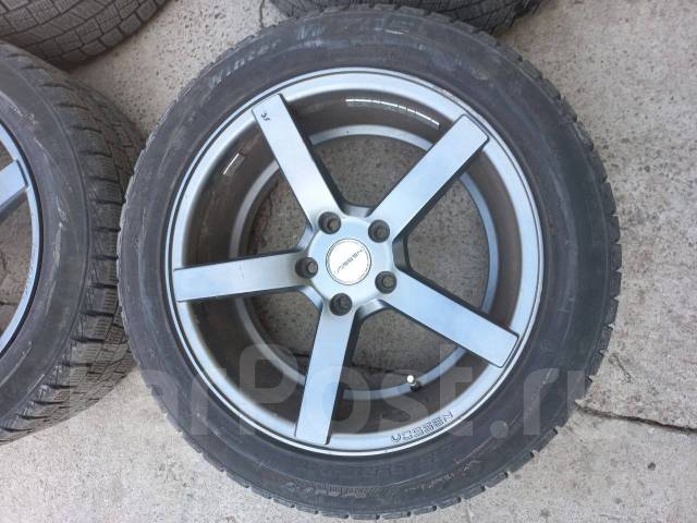Литые колесные диски Vossen, 17", 1 шт, 5x114.3, 73,1 мм. 4 шт, б/у, в ...