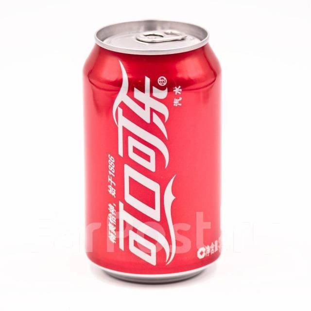 Coca-Cola (Кока Кола) 0.33 Банка НДС Честный знак Русская этикетка, в ...