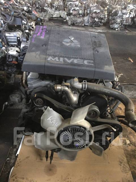 Двигатель Mitsubishi pajero V97W 6G75 купить во Владивостоке по цене ...