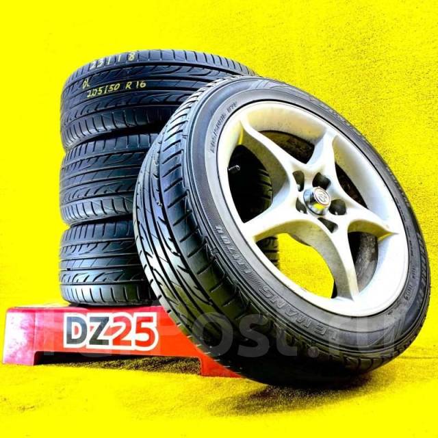 Колеса из Японии на дисках Toyota 5x100 c шинами Dunlop 205/50R16 ...
