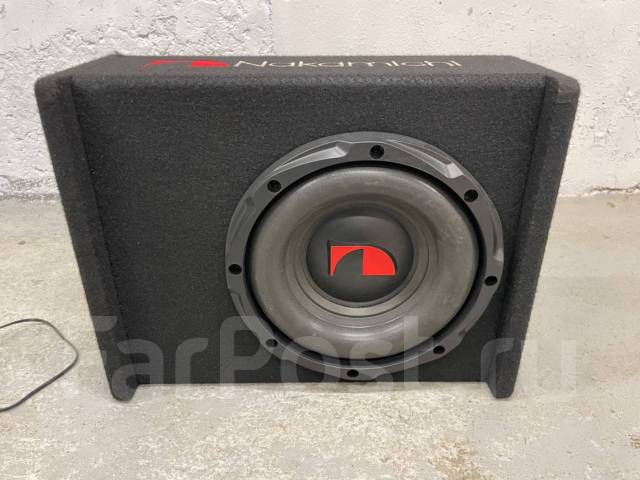 Сабвуфер Nakamichi nbx25m 1000w, компонентные, 150 Вт, активный, с ...
