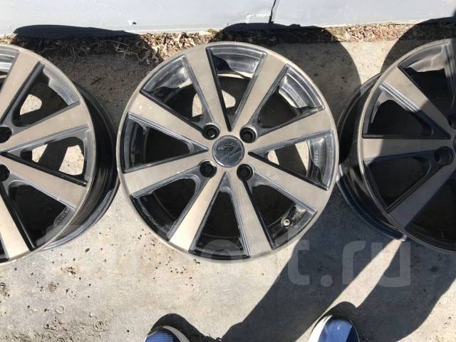 R15 Enkei 4/100 Литые диски, 15", 1 шт, 4x100, 4 шт, б/у, в наличии ...