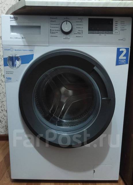 Стиральная машина, Beko, 6,5 кг, б/у, в наличии. Цена: 10 000₽ во ...