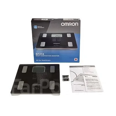 Монитор состава тела Omron BF214 (HBF-214-EBW), новый, в наличии. Цена ...