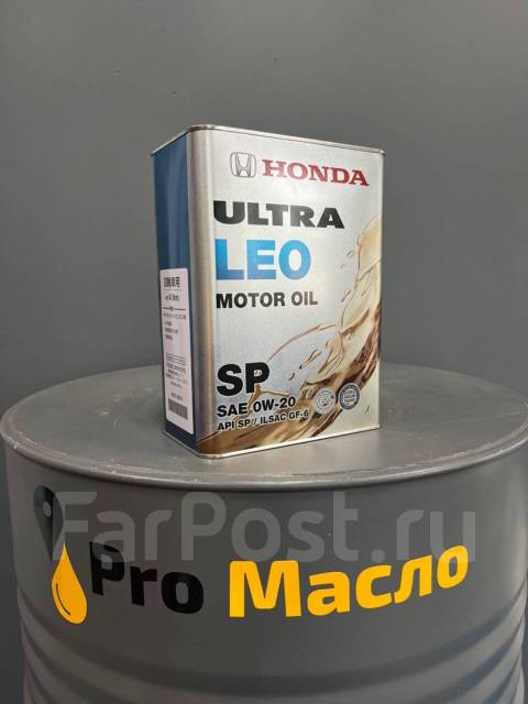 Honda Ultra LEO 0W20 на розлив, синтетическое, 1,00 л. SN, бензин, 4 ...