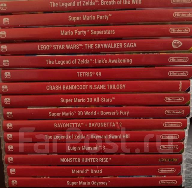 Картриджи для Nintendo switch, в наличии. Цена: 1 000₽ во Владивостоке