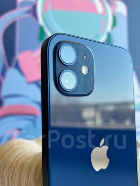 IPhone 12 128 ГБ, 6.10", моноблок, синий, 3G, 4G LTE, 5G, NFC, б/у, в ...