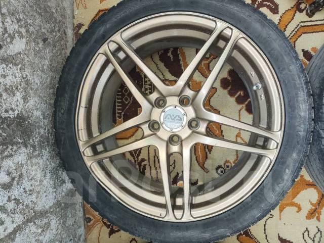 Продам японские диски AVS Model 5, 17", 1 шт, 5x100, 4 шт, б/у, в ...