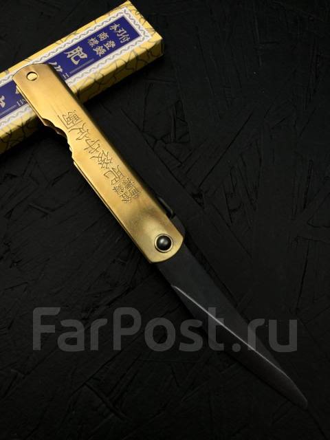 24 Higonokami Японский складной нож Киридаши 72/171 мм Aogami, новый, в ...