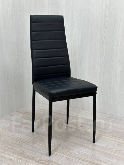 Стул кухонный Easy Chair 49 х 41 х 98 см, (черный)/ черный), металл ...