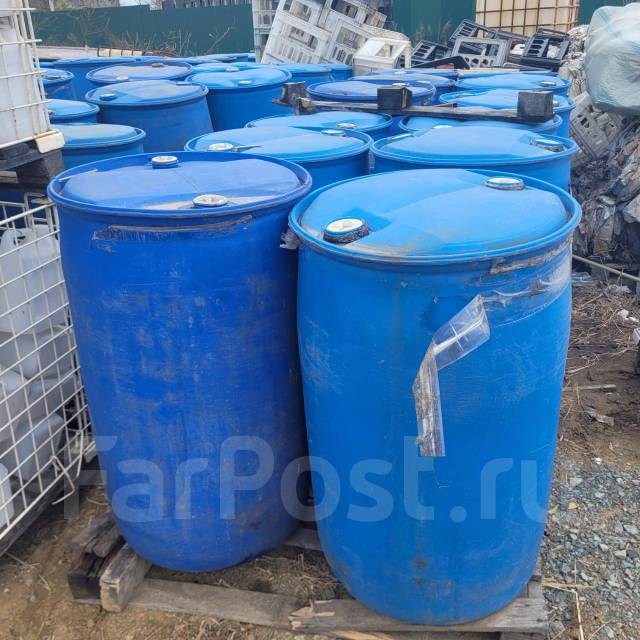 Продам бочки 200л пластиковые, б/у, в наличии. Цена: 2 700₽ во Владивостоке