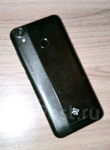 Смартфон, DEXP GL355, моноблок, черный, б/у, в наличии. Цена: 1 000₽ во Владивостоке