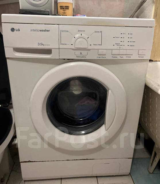 Стиральная машинка LG, LG, 3,5 кг, б/у, в наличии. Цена: 3 000₽ во ...