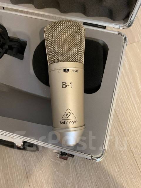 Микрофон студийный конденсаторный Behringer B1, б/у, в наличии. Цена ...