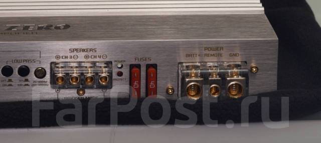 Ground Zero GZUA 4SQ, 4-канальный, 185 Вт, новый, в наличии. Цена: 60 000₽ во Владивостоке