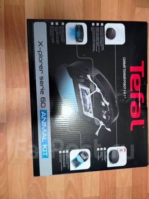 Робот-пылесос Tefal X-plorer serie 60 RG7455WH, новый, в наличии. Цена ...