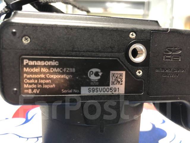 Фотоаппарат Panasonic Lumix DMC-FZ38. F2.8 - F4.4/12.7 МП/ IStyle, 10 ...