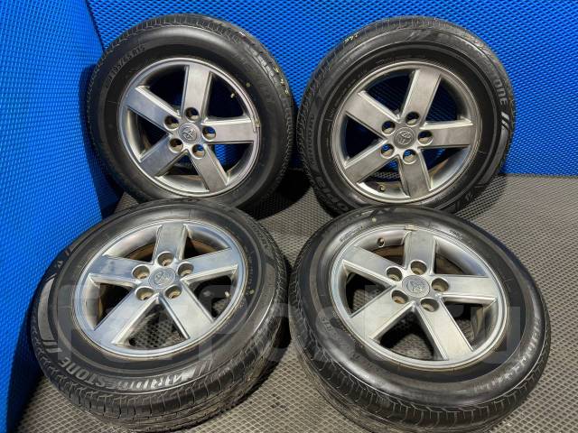 Литые диски Toyota 5x114.3 R15 из Японии, 15", 1 шт, 73,1 мм. 4 шт, б/у ...