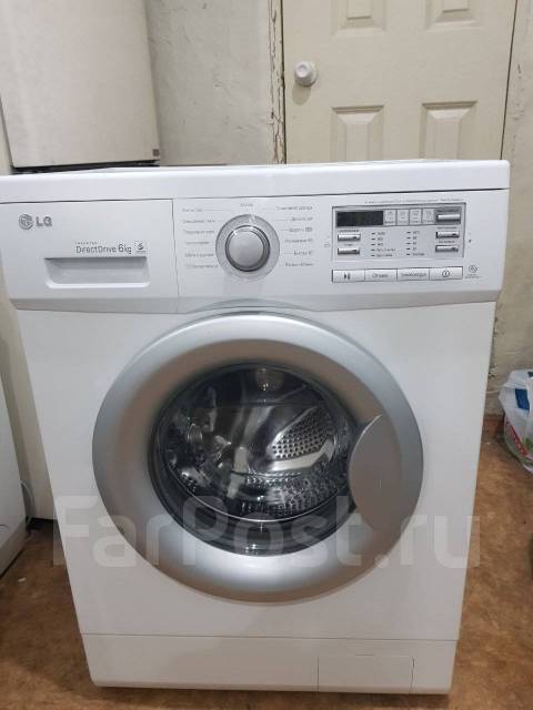 Стиральная машина LG Direct Drive на 6 кг, LG, 6,0 кг, б/у, в наличии ...