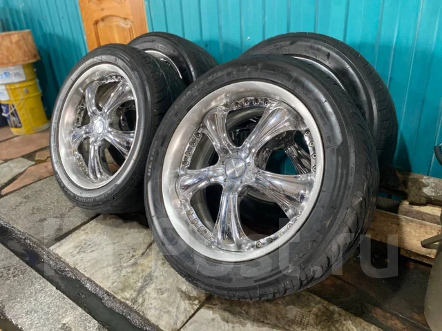 Комплект дисков WORK Euroline SE + летняя резина, 18", 1 шт, 5x114.3, 4 ...