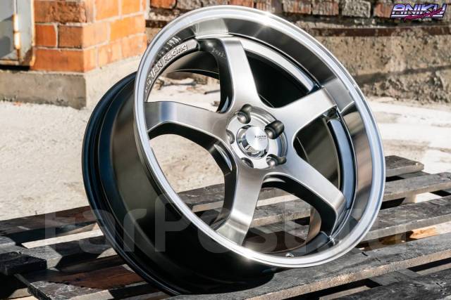 NEW! Комплект Style Advan GT R18 8.0j ET38 5*100 (E066), 18", 1 шт ...