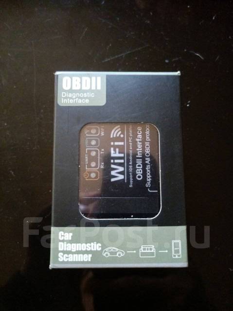 OBD2 wifi сканер, новый, в наличии. Цена: 300₽ во Владивостоке