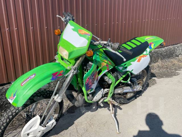 Kawasaki KDX 125, 1994, 125 куб. см. 2х тактный, без пробега, исправен, 22 500 км, бензин ...