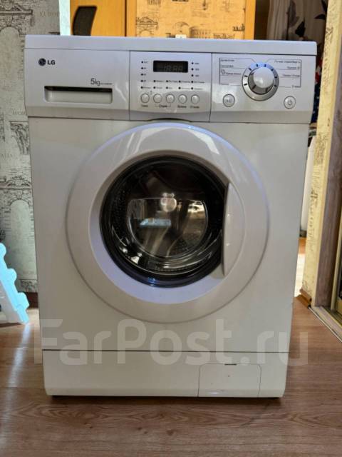 Стиральная машина LG 5КГ, LG, 5,0 кг, б/у, в наличии. Цена: 5 000₽ в ...