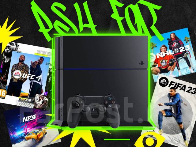 Sony PlayStation 4, Гарантия 6 месяцев + Игры, б/у, в наличии. Цена: 20 ...